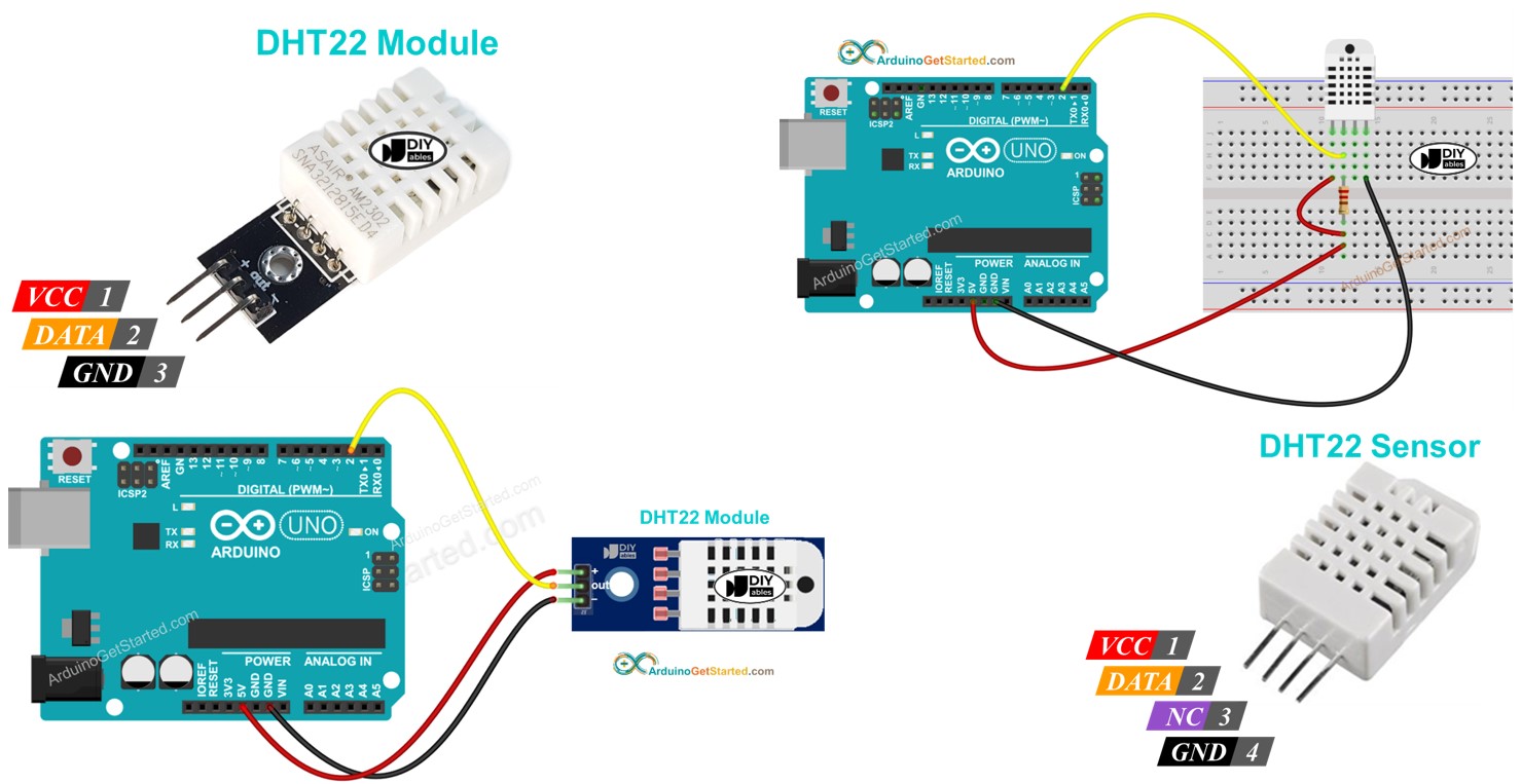 Arduino - DHT22