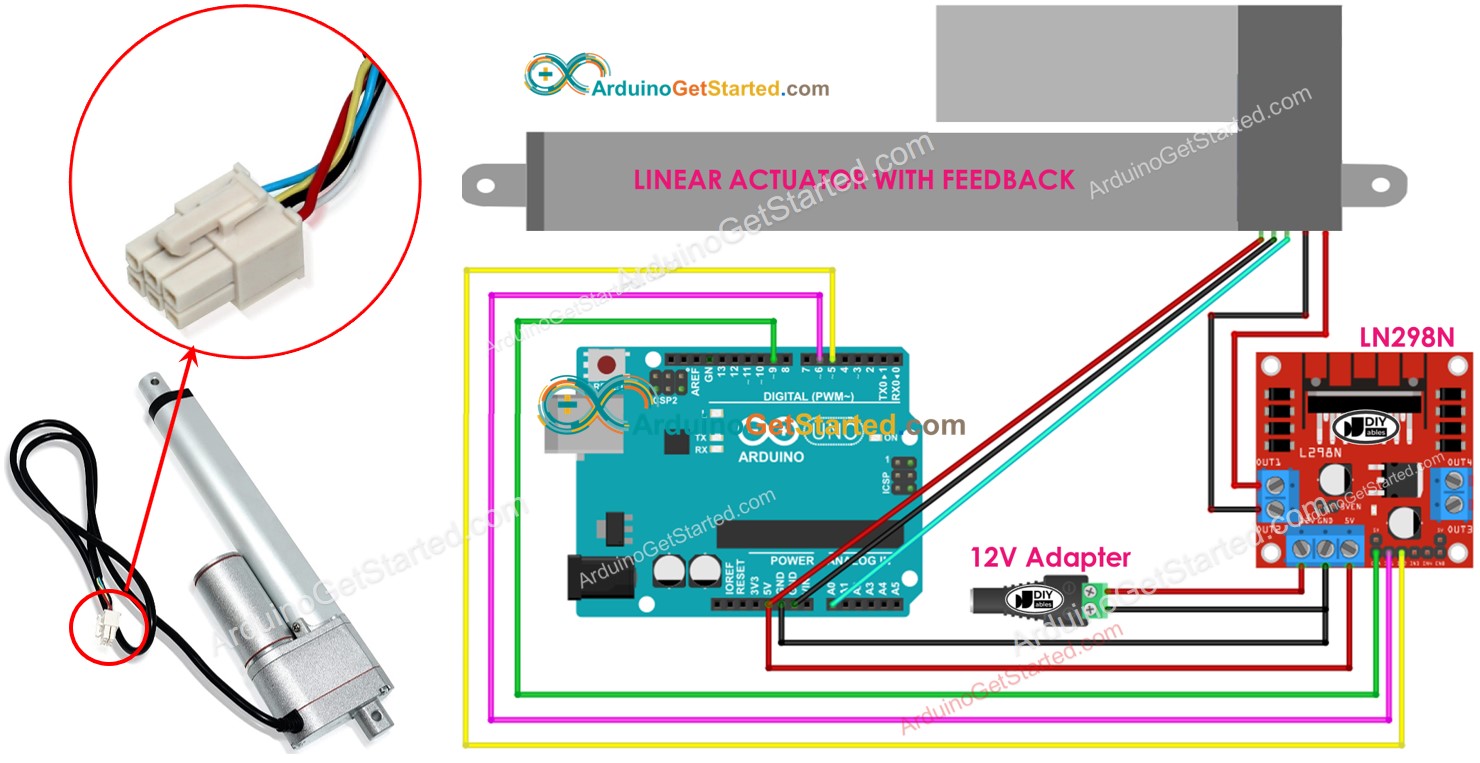 Arduino - Actionneur avec retour d'information