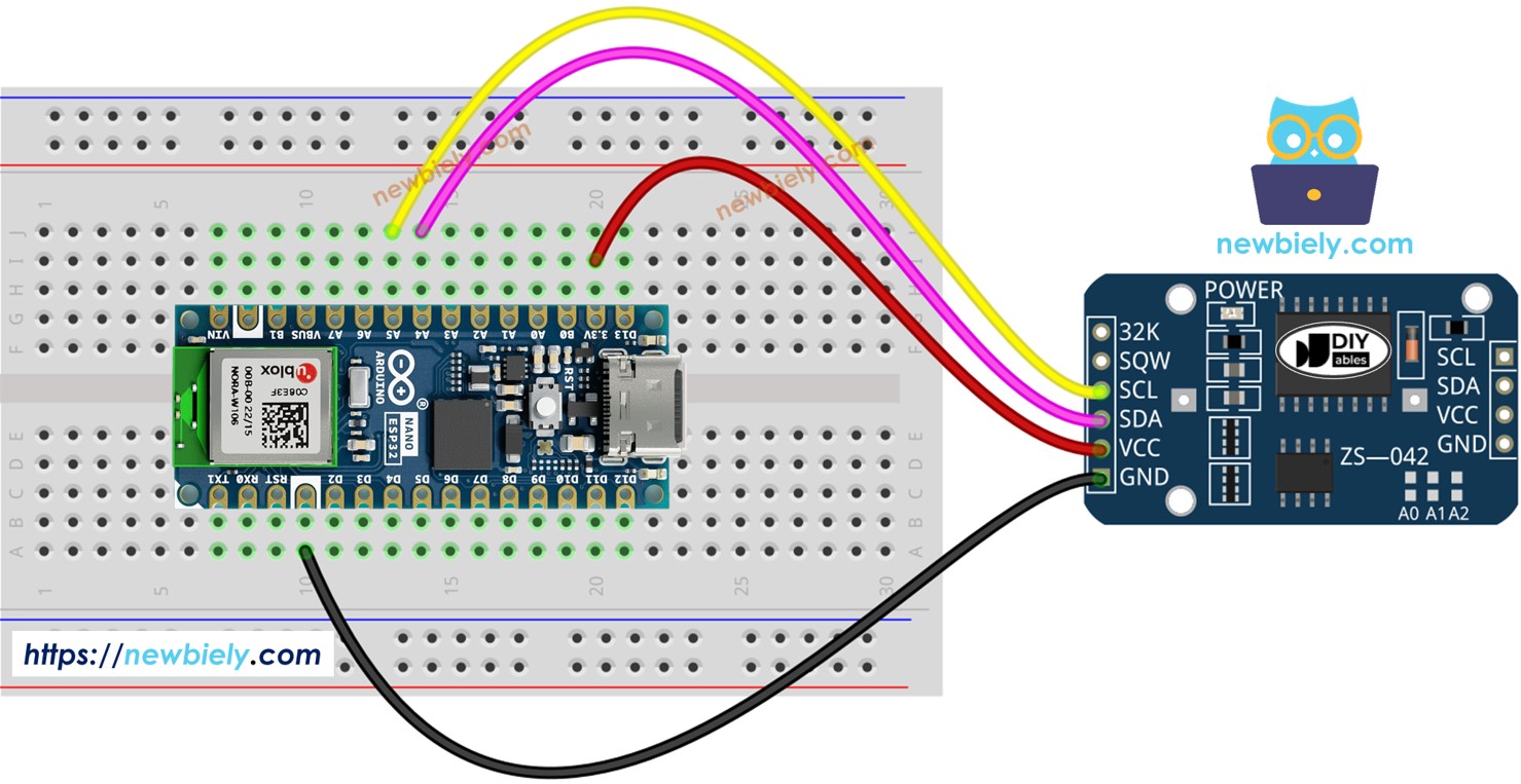 Arduino Nano ESP32 - RTC Arduino Nano ESP32 - RTC