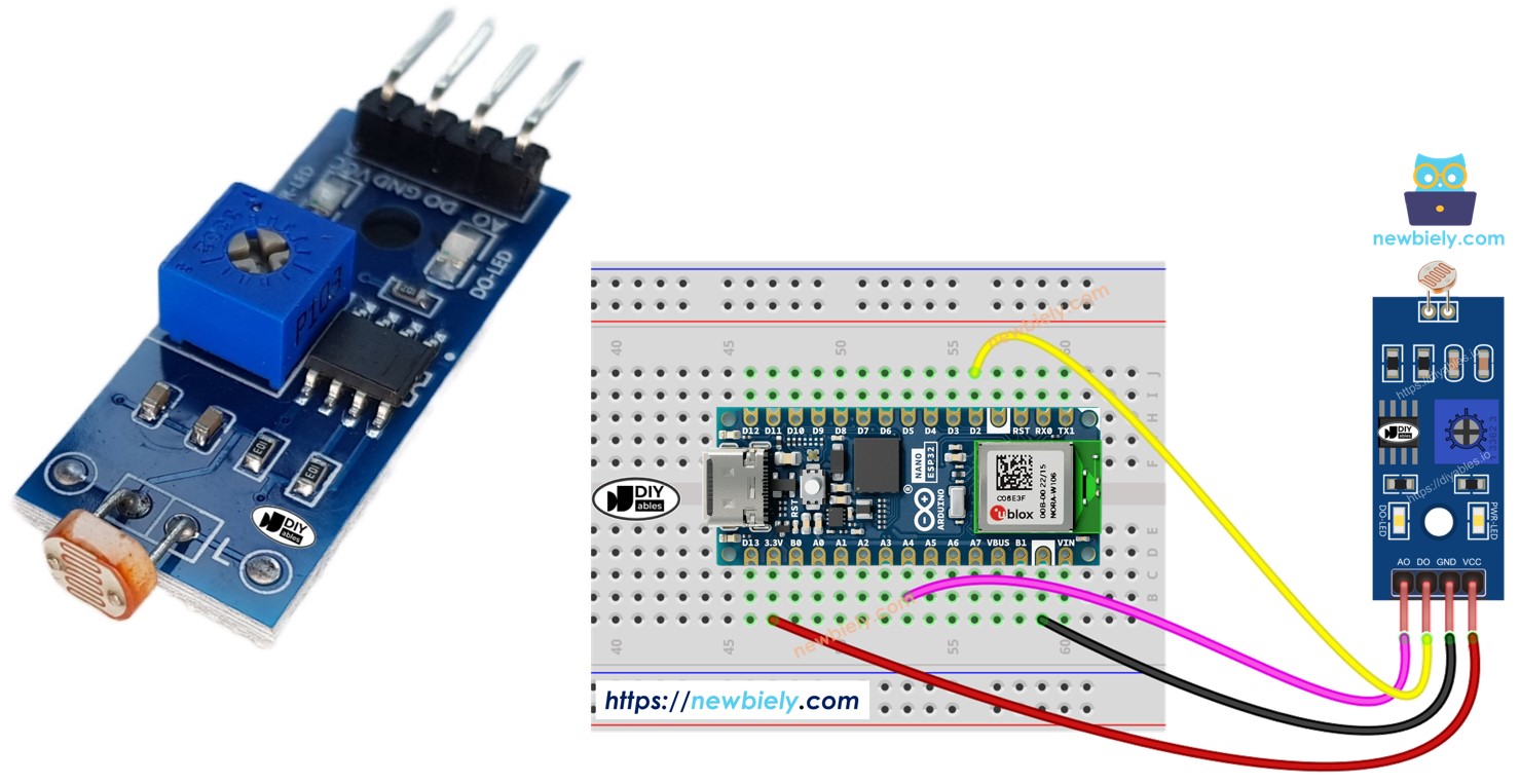 Arduino Nano ESP32 - Module LDR