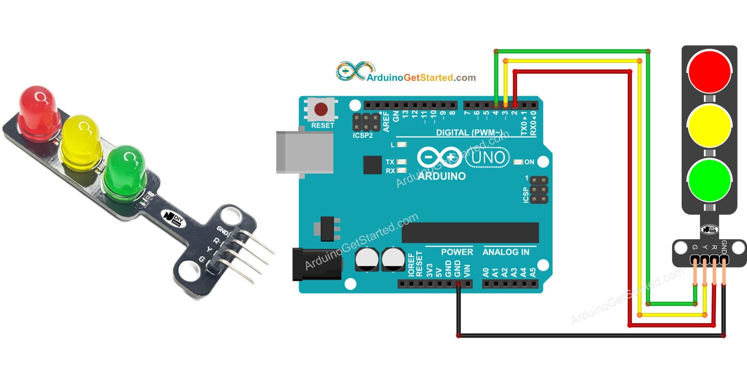 Arduino - Feu de circulation
