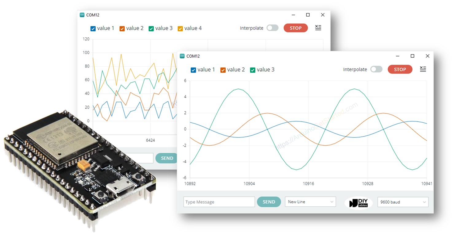 Esp32 Traceur Série