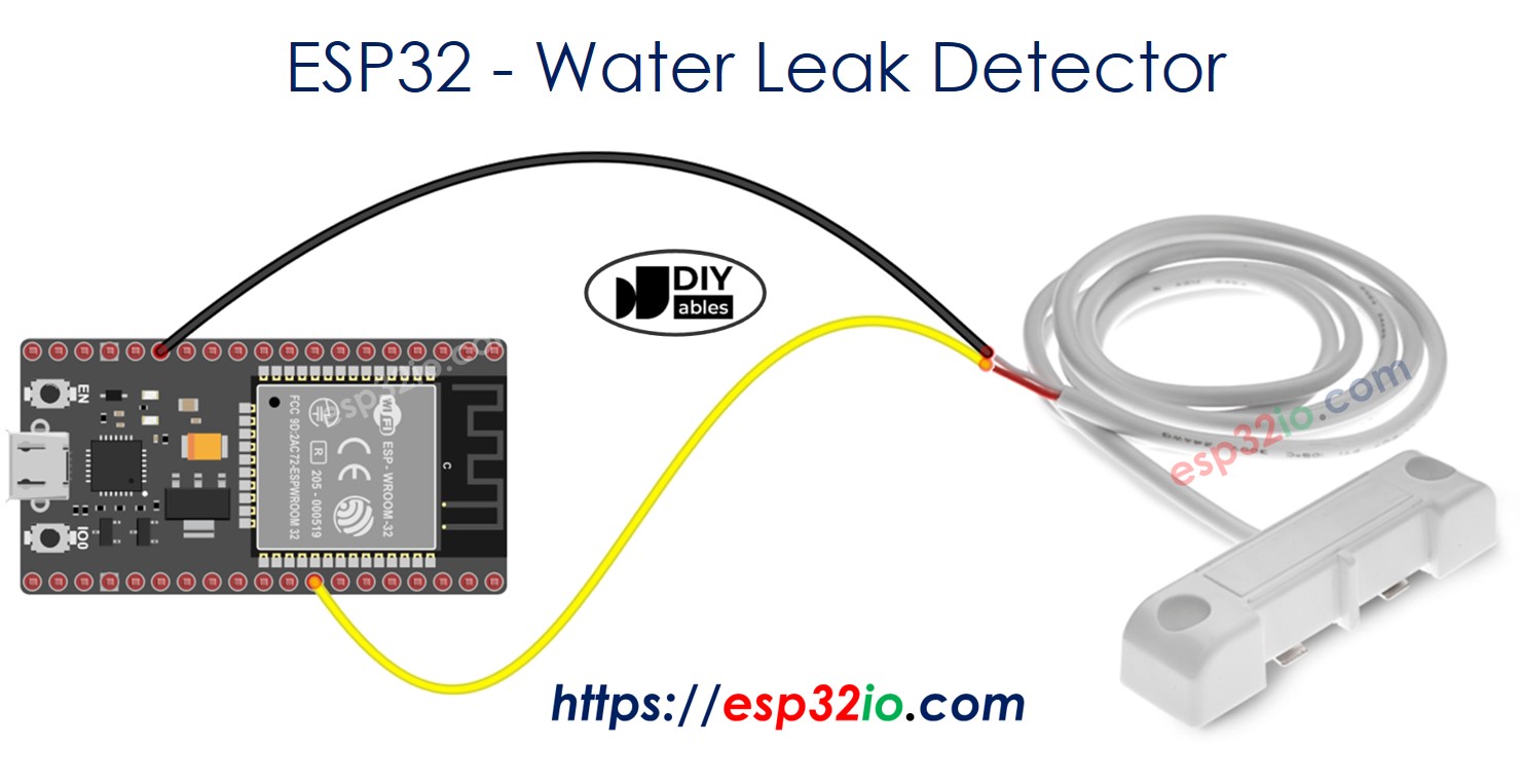 Détecteur de fuite d'eau ESP32