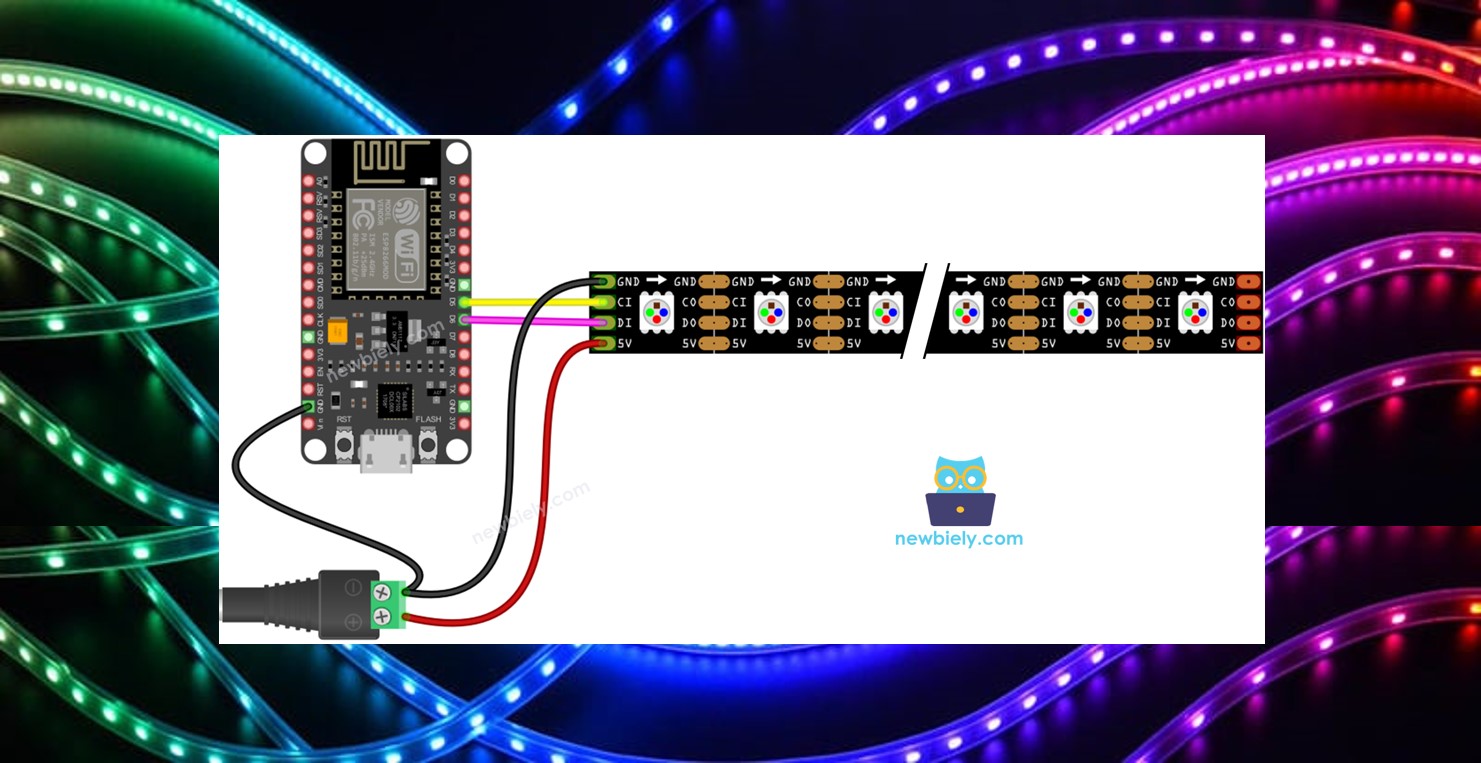 ESP8266 - Bande LED DotStar